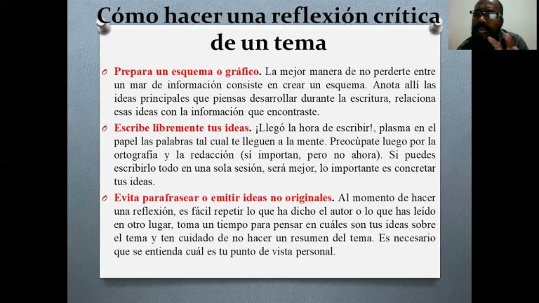 ¿Qué es una reflexión sobre un tema? Guía completa para entender su ...