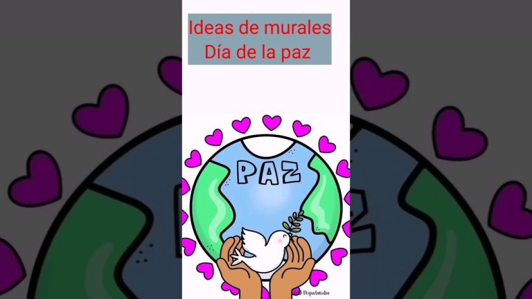 Cómo Crear un Impactante Mural por el Día de la Paz Infantil: Ideas y ...