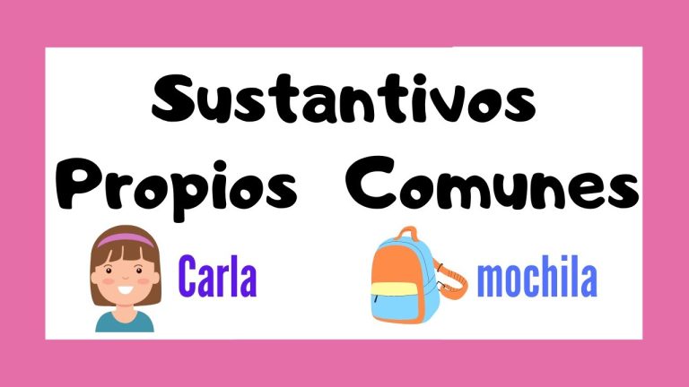 Actividades Divertidas para Aprender Sustantivos Propios y Comunes ...
