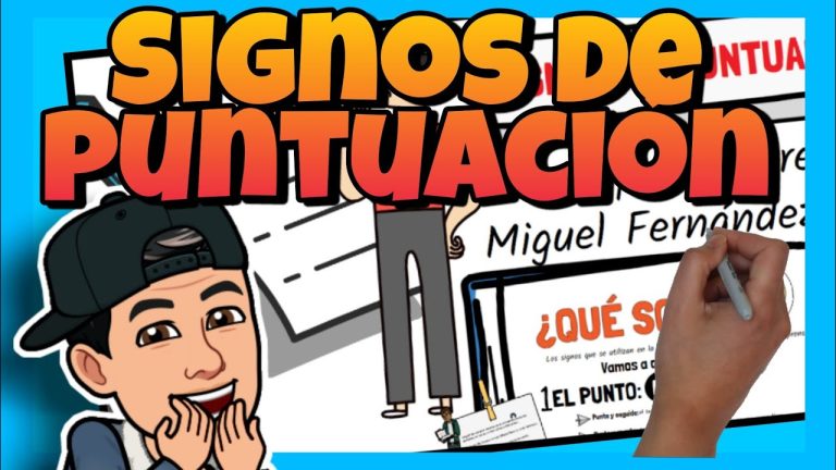 Guía Completa: Escrito que Contiene Todos los Signos de Puntuación para ...